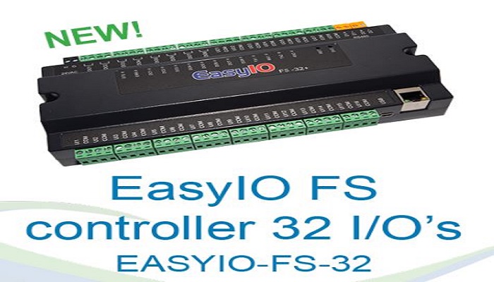 EasyIO's NEW FS-32 Server Class Controller - ControlTrends